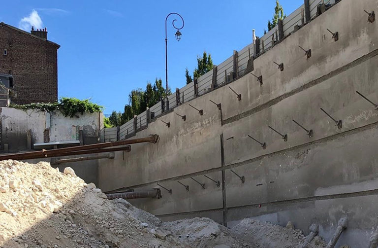 Parois lutéciennes - Technique de soutènement | Grimaud Fondations